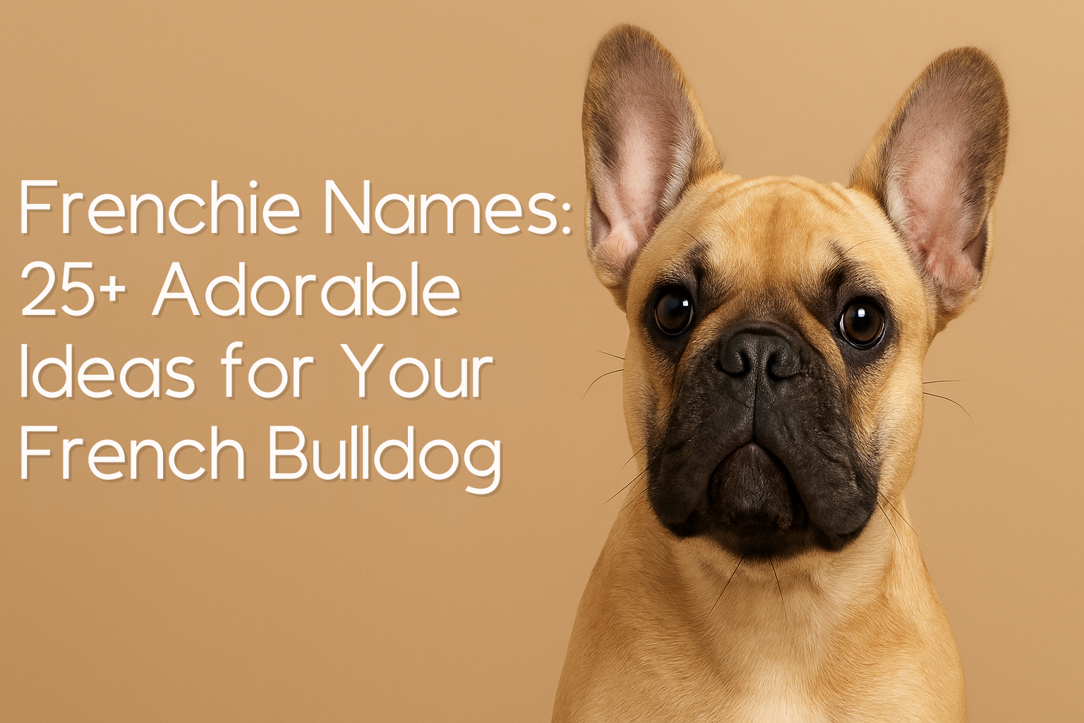 Frenchie Names: 25+ Adorable Ideas for Your French Bulldog – Frenchie Box