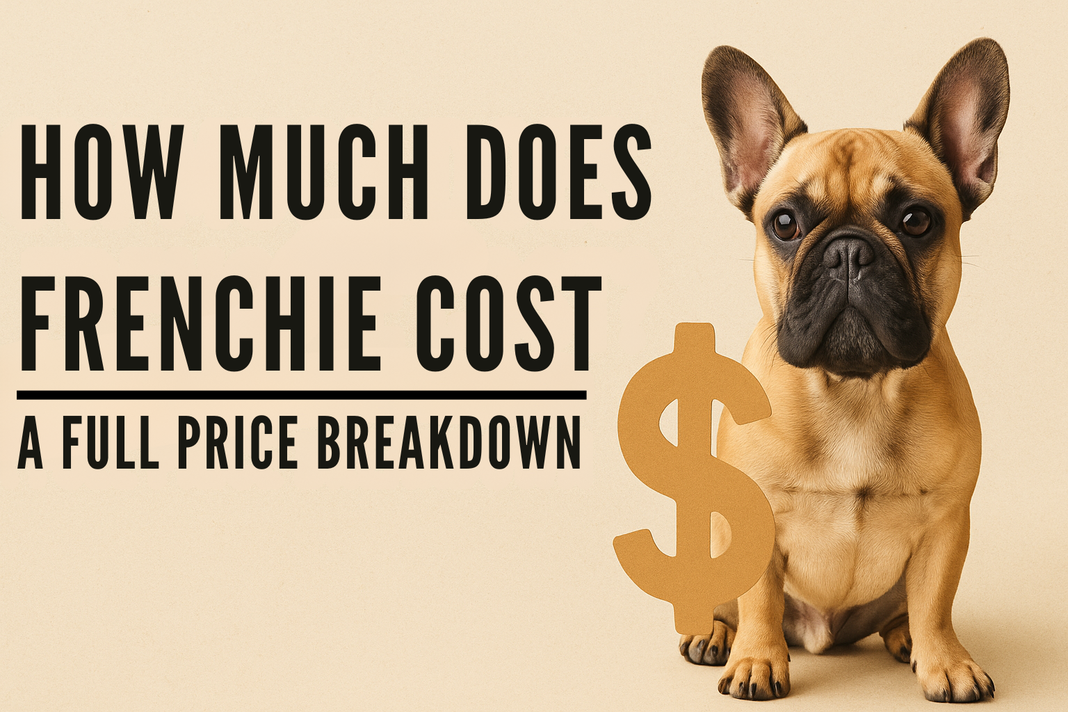 How Much Does a Frenchie Cost? Full French Bulldog Price Breakdown (20 ...
